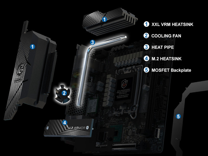 ASRock | B760I Lightning WiFi