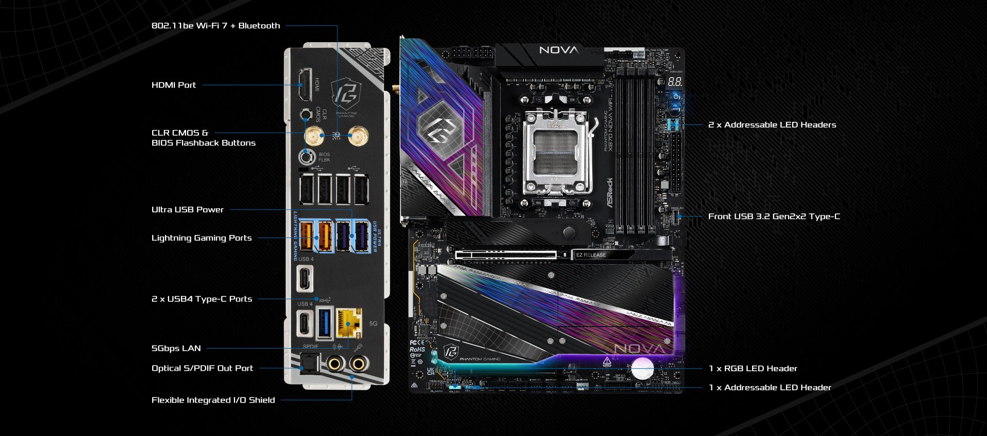 ASRock | X870 Nova WiFi